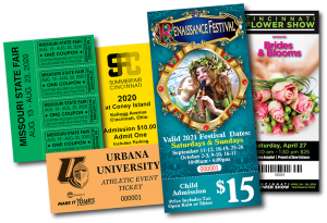 Our Sticker Products in Cincinnati, OH - Custom Tickets